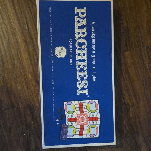 Games | Vintage Parcheesi Popular Edition Board Game | Poshmark